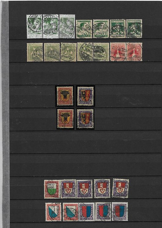 PJ gest.Restlot 1913 - 1917 Kat: CHF 175.- (Gebraucht) in Basel für CHF 5 – mit Lieferung auf ...