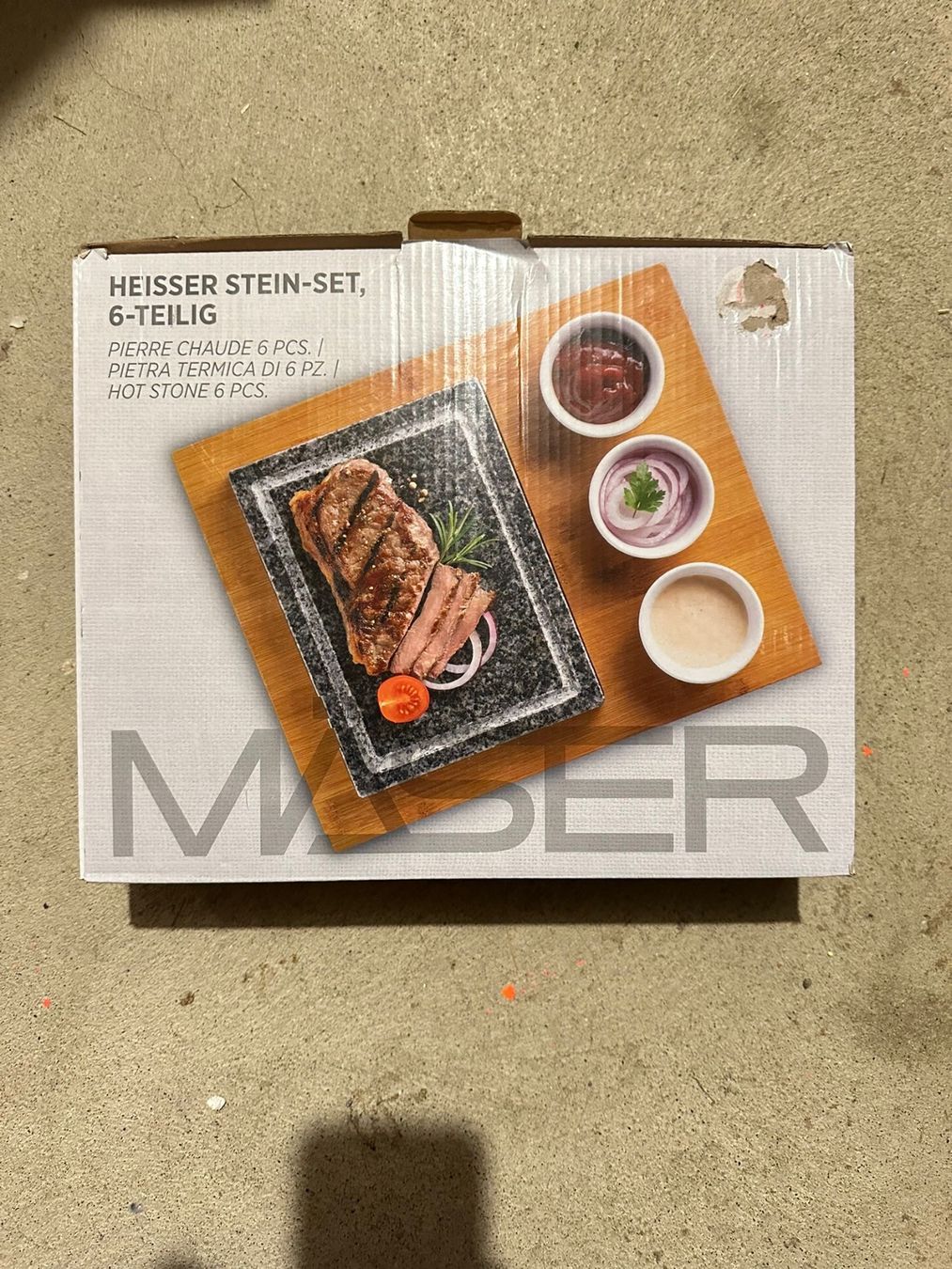 Heisser Stein Set 6-teilig, Neu Original verpackt. (Neu und originalverpackt) in Thun für CHF 35 ...