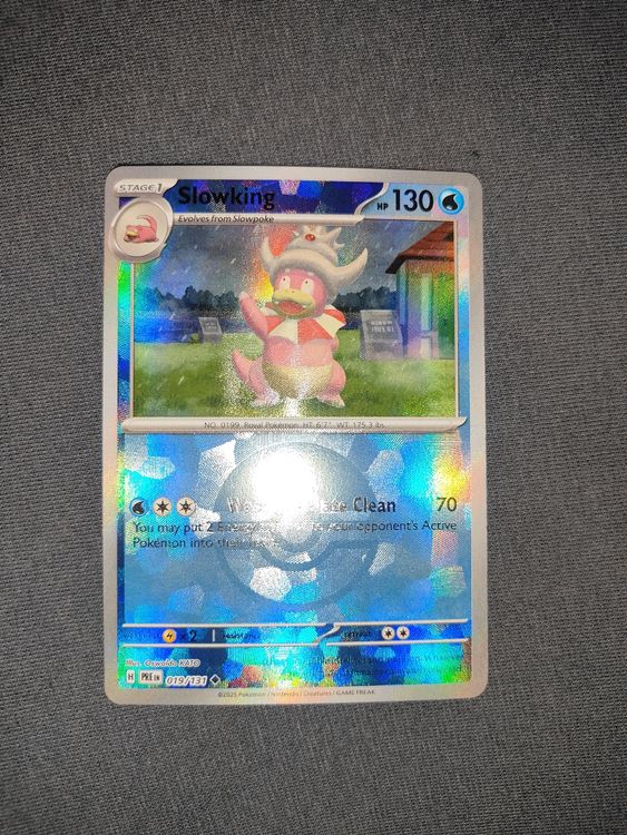 Prismatic Evolutions Slowking Pokeball (Neu (gemäss Beschreibung)) in ...