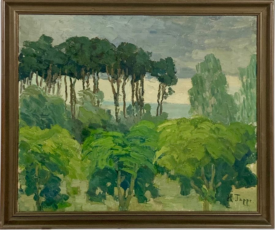 Horst Tappe (1938-2005) Waldszene Gemälde (Gebraucht) in Root für CHF ...