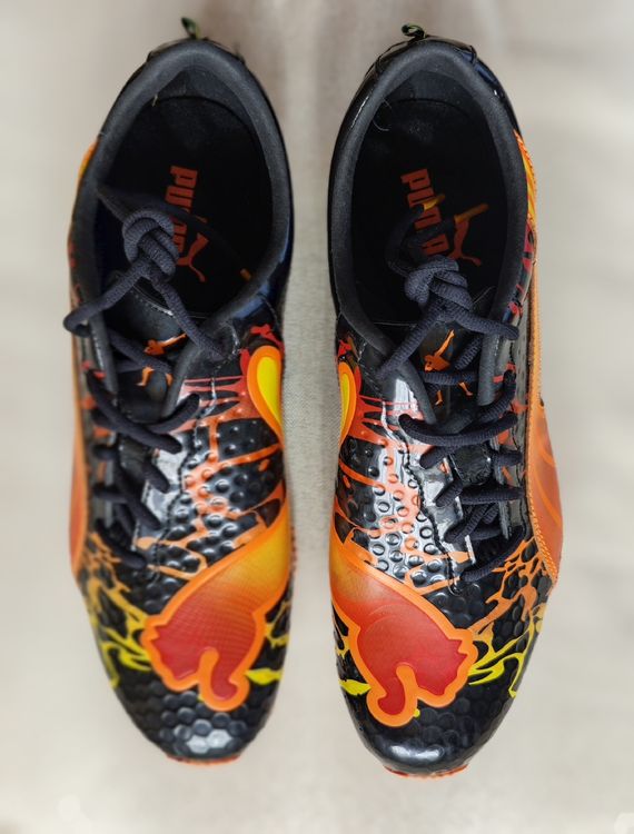 Puma x Usain Bolt Yaam Lava Edition Rarität Gr.44, Sprint (Neu (gemäss ...