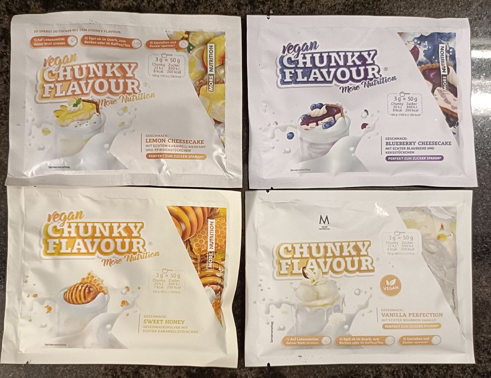 4 Chunky Flavour (Proben) | Kaufen auf Ricardo