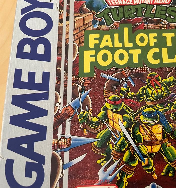 Game Boy Turtles u. Turtles 2 OVP mit Spiel und Anleitung | Kaufen auf ...