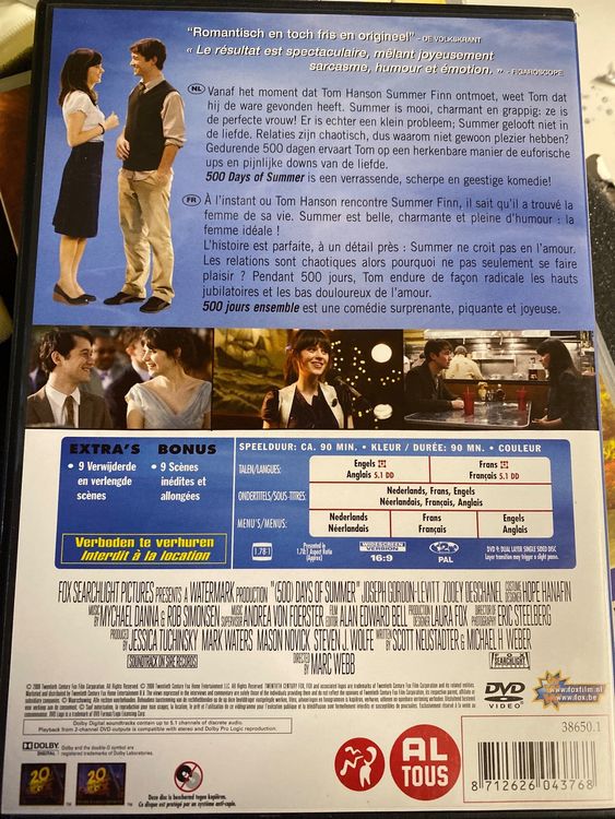 500 JOURS ENSEMBLE - ZOOEY DESCHANEL | Kaufen auf Ricardo