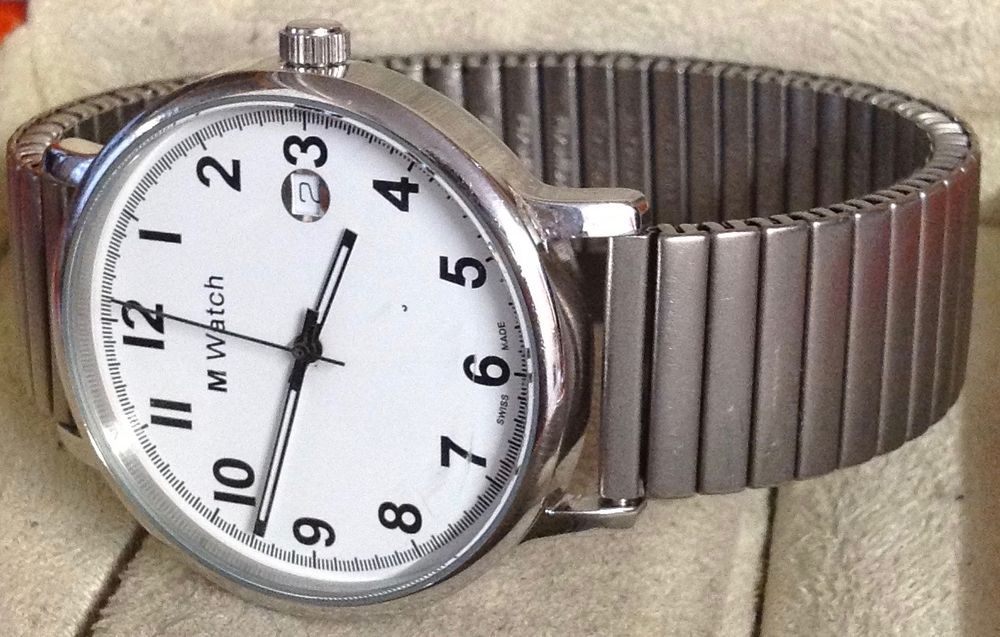M-Watch von MONDAINE swiss-made Herrenuhr ( Quartz / 40 mm ) (Gebraucht ...