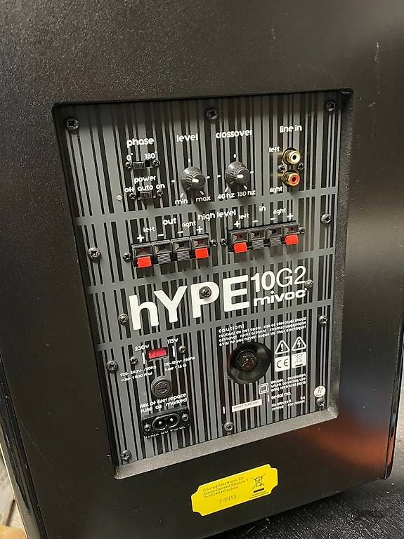MIVOC HYPE 10G2 Subwoofer (D'occasion) à Bernex pour CHF 40 – retrait ...