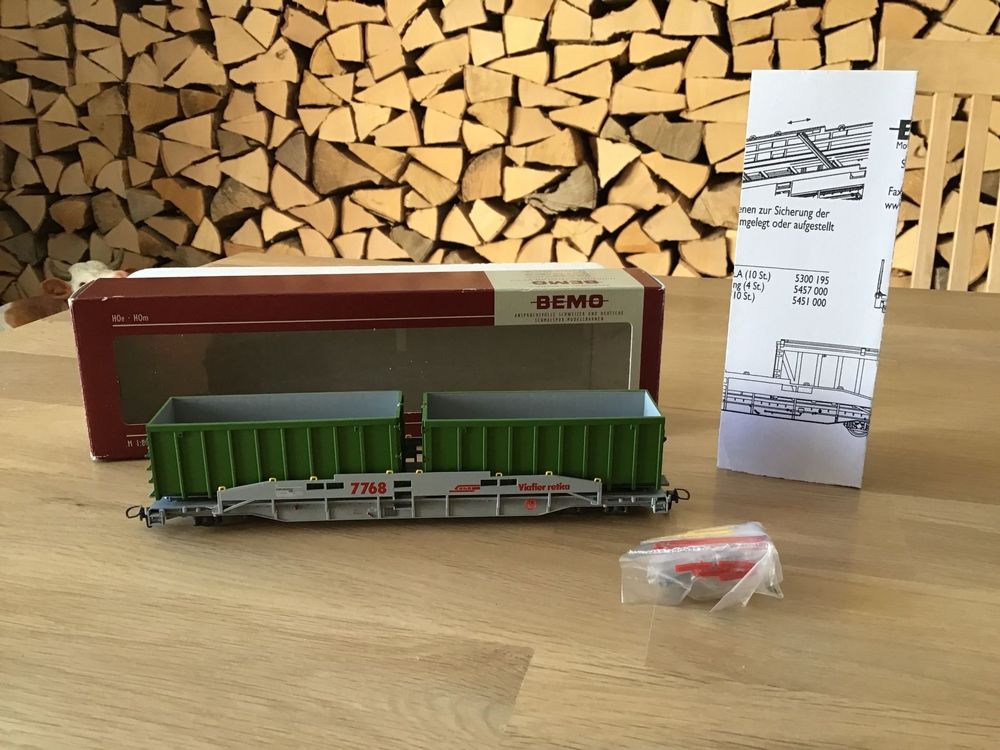 Wagon Bemo HOm RhB (Neu und originalverpackt) in Arzier-Le Muids für ...
