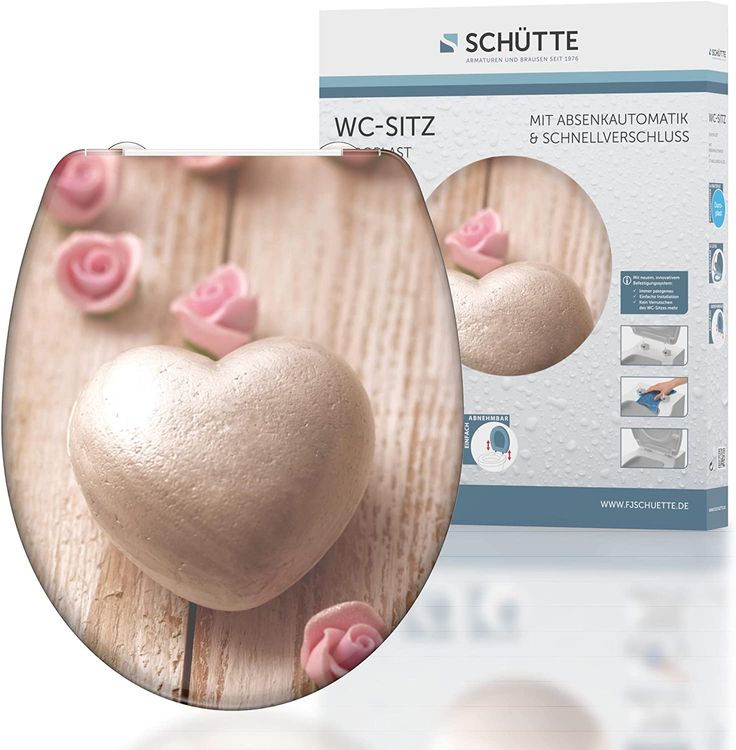 Design WC-Sitz mit Absenkautomatik und Schnellentriegelung | Kaufen auf Ricardo