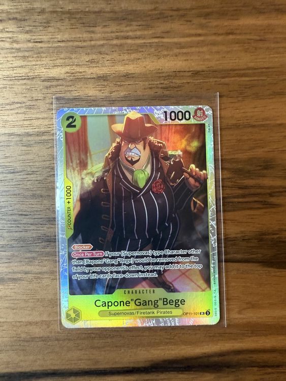 Capone"Gang"Bege (101) - A Fist of Divine Speed (OP11) (Neu (gemäss ...
