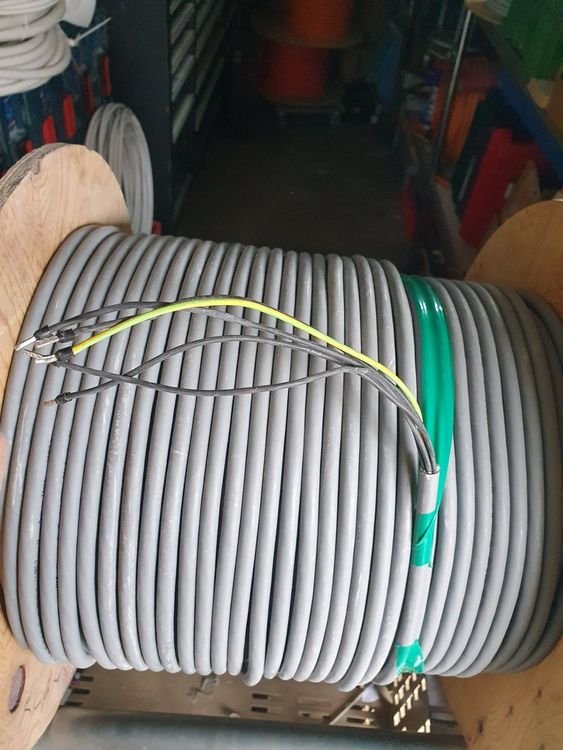 Kabel Flex Litze 5x1.5mm² 5x1.5 5G1.5 Bobine 150 Meter 150m (Neu ...