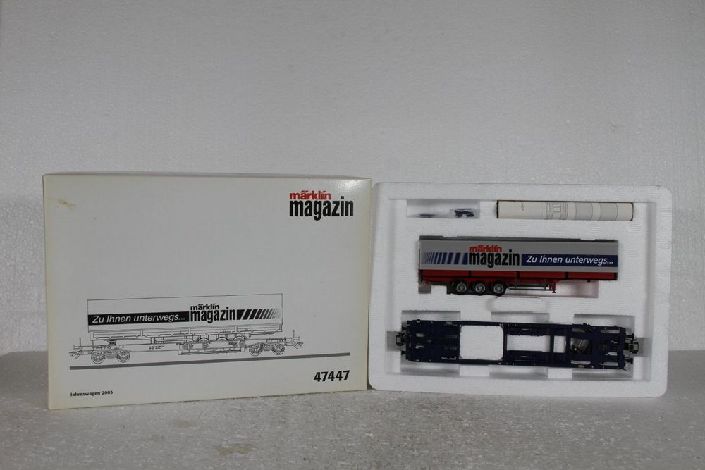 Märklin 47447 Jahreswagen 2003 Einheitstaschenwagen | Acheter sur Ricardo