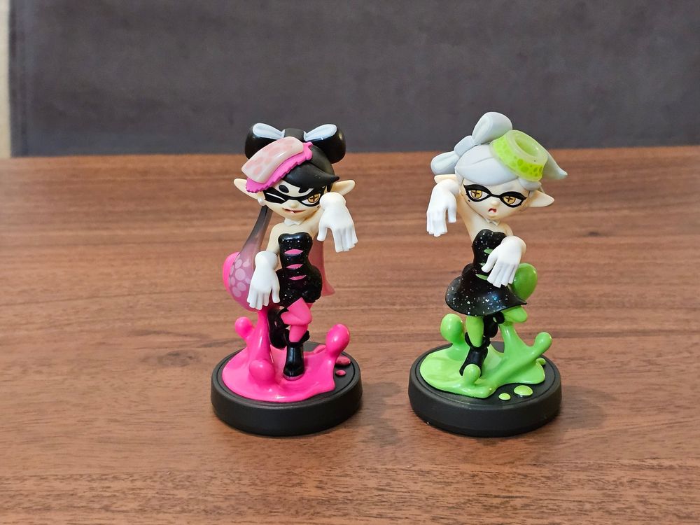 Splatoon 1 - Sea Sirens Aioli & Limone Amiibos / Wie Neu (Gebraucht) in ...