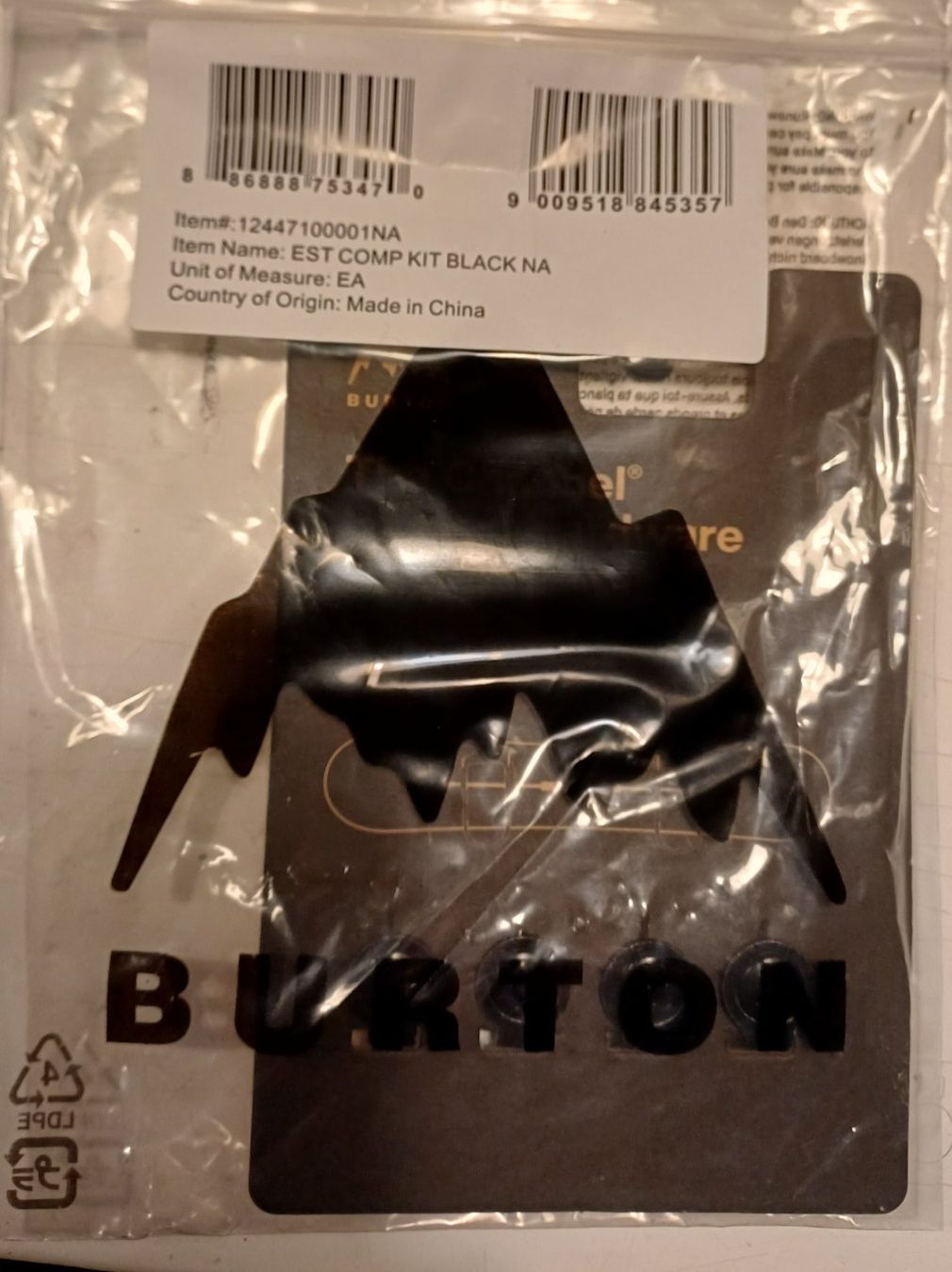Burton Snowboard Channel EST Bindung Ersatz Schrauben (Neu und ...