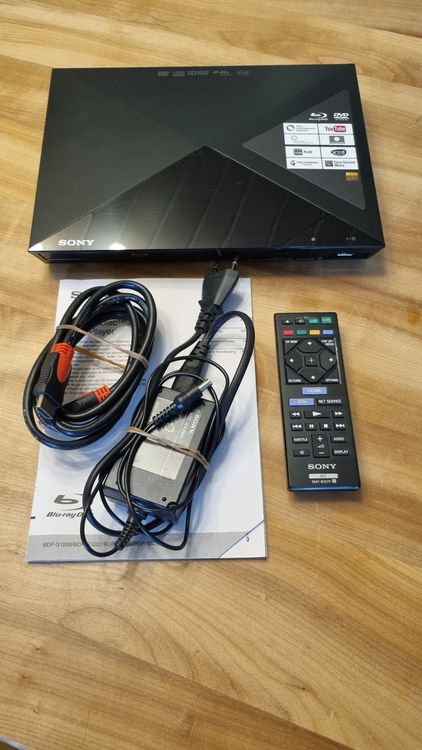 Sony BDP-S1200 - Blu-ray DVD Player mit SmartTV Features | Kaufen auf ...