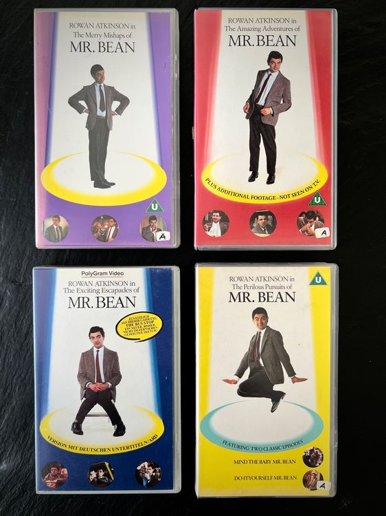 4 x Mr. Bean, VHS Kassetten (Gebraucht) in Meilen für CHF 12 – mit ...