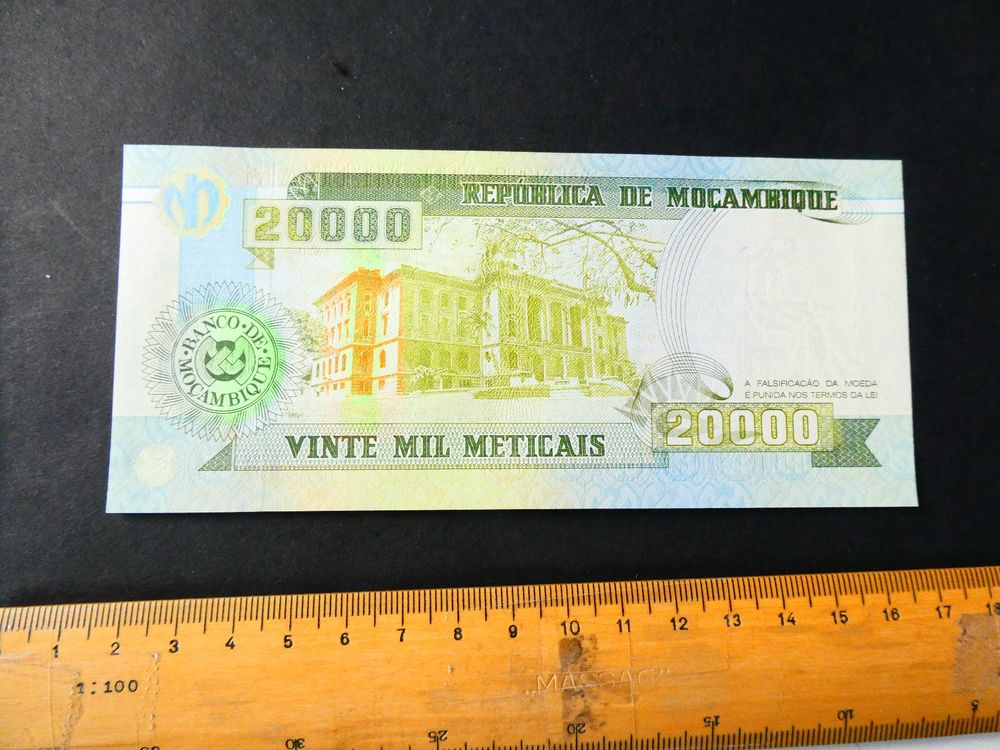 Mocambique 1999, 20'000 Meticais unzirkuliert (Neu (gemäss Beschreibung)) in Hinterforst für CHF ...