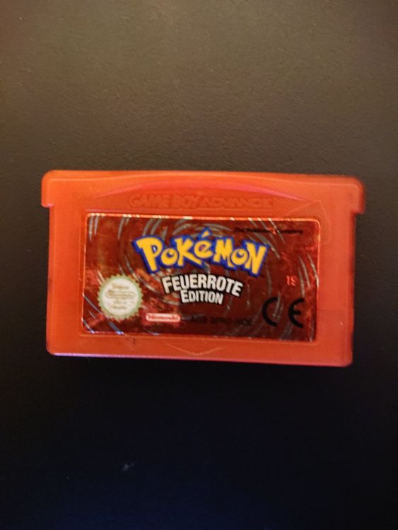 Nintendo Gameboy Advance GBA - Pokemon Feuerrote Edit. - DE (Gebraucht ...