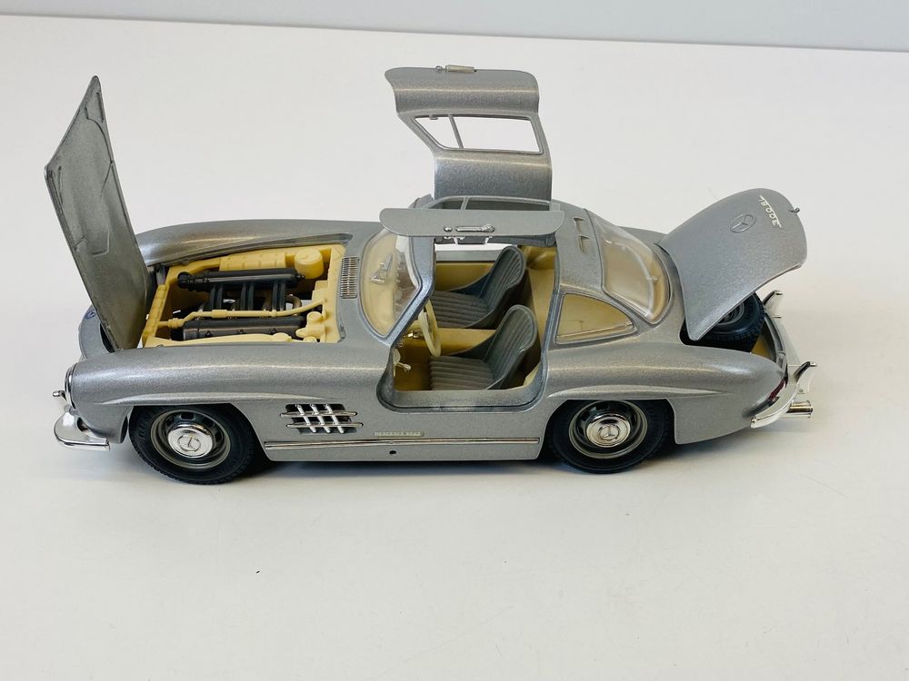 Mercedes-Benz 300 SL Silber Modellauto | Kaufen auf Ricardo