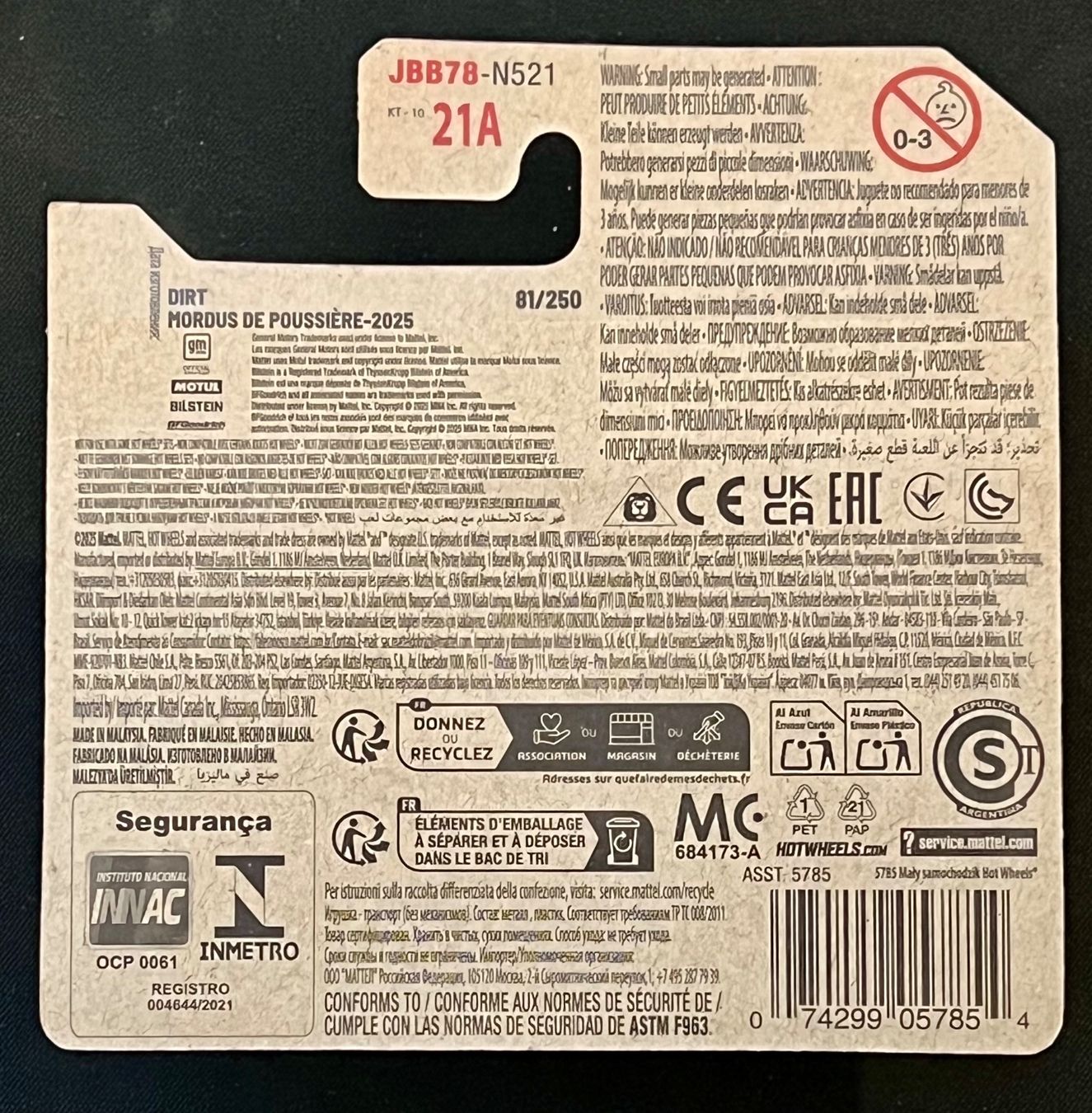 Hot Wheels Chevy Blazer 4x4, 81/250 (Neu und originalverpackt) in ...