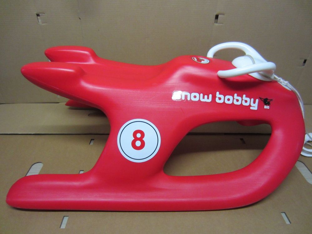 BOBBY SNOW Schlitten Bobby Car Hersteller BIG (Neu (gemäss Beschreibung ...
