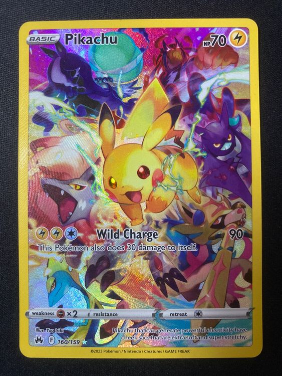 Pikachu 160 - Secret Rare - NM/MINT - Crown Zenith - EN | Kaufen auf ...