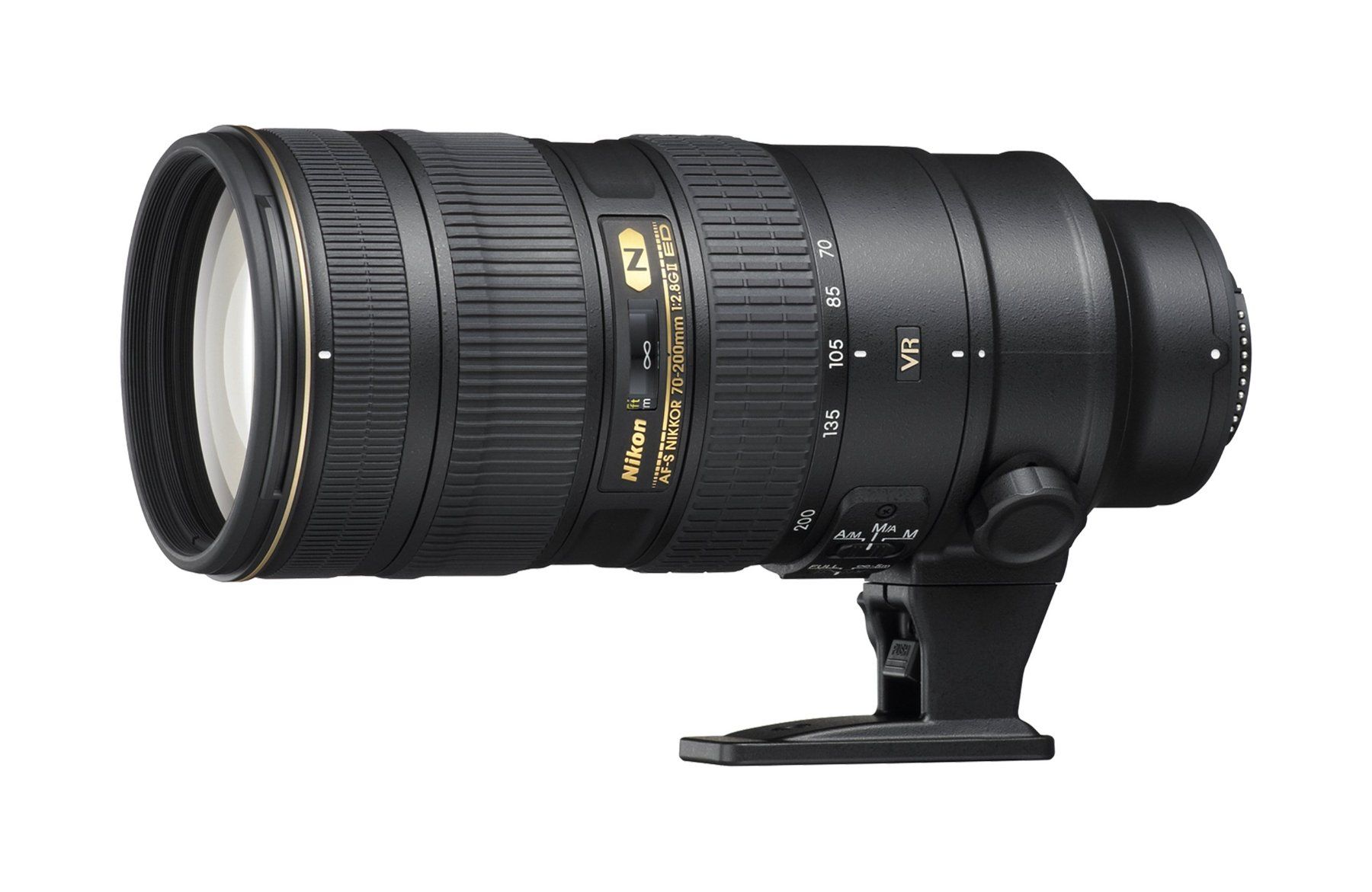 Nikon 70-200mm F2.8 VR+ Acra Swiss Plate+ 6 Months Guarantee (Neu ...