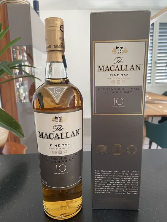 Macallan Fine Oak 10 Years (Neu und originalverpackt) in Therwil für CHF 72 – mit Lieferung auf ...
