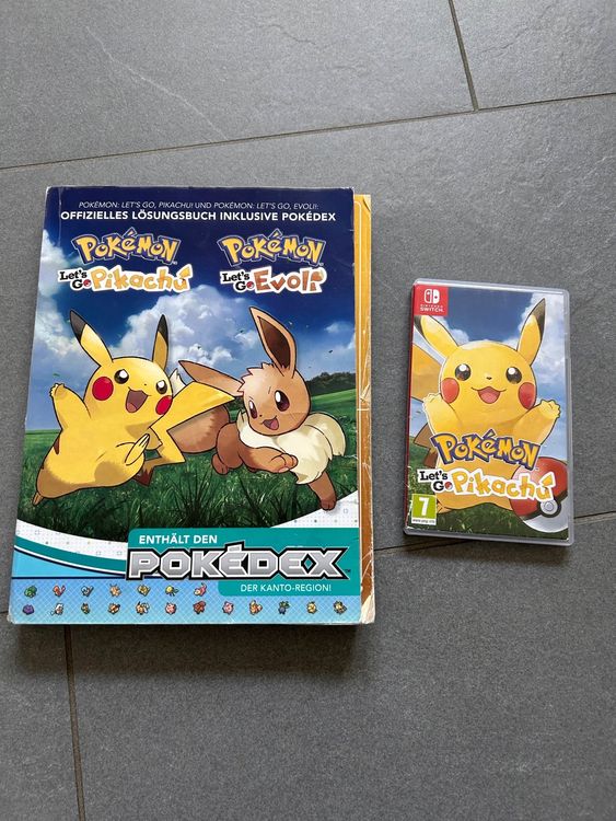 Pokemon Let's Go Pikachu Nintendo Switch inkl. Pokedex (Gebraucht) in ...
