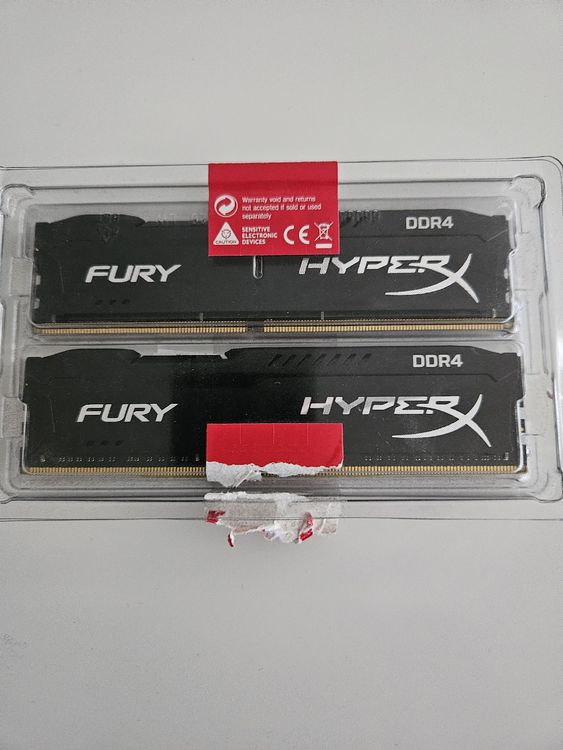 Kingston HyperX FURY DDR4 Memory 16GB 2-Kit 2400MHz Ram | Kaufen auf Ricardo