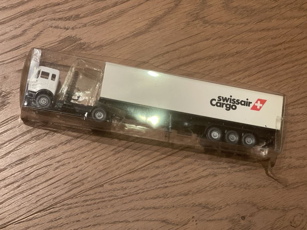 RoskopF H0 HA 554 SWISSAIR CARGO MB-Sattelzug (Neu und originalverpackt ...
