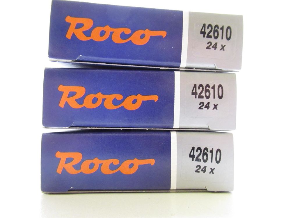 Roco 42610 3 x 24 Stk. Schienenverbinder (Gebraucht) in Basel für CHF ...