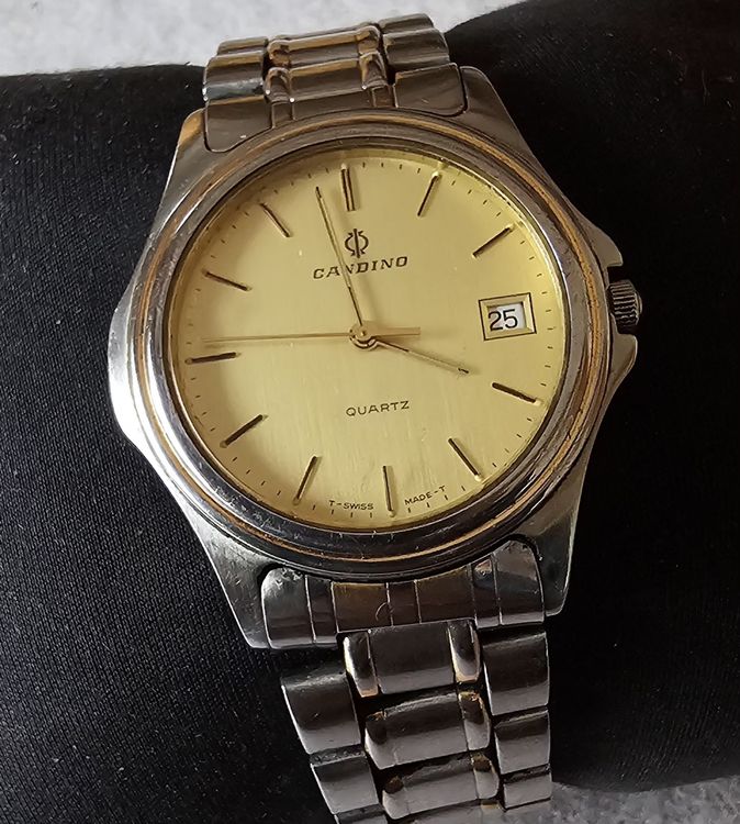 Candino Quartz Swiss Made Elegante Herrenuhr 40 mm (Gebraucht) in ...