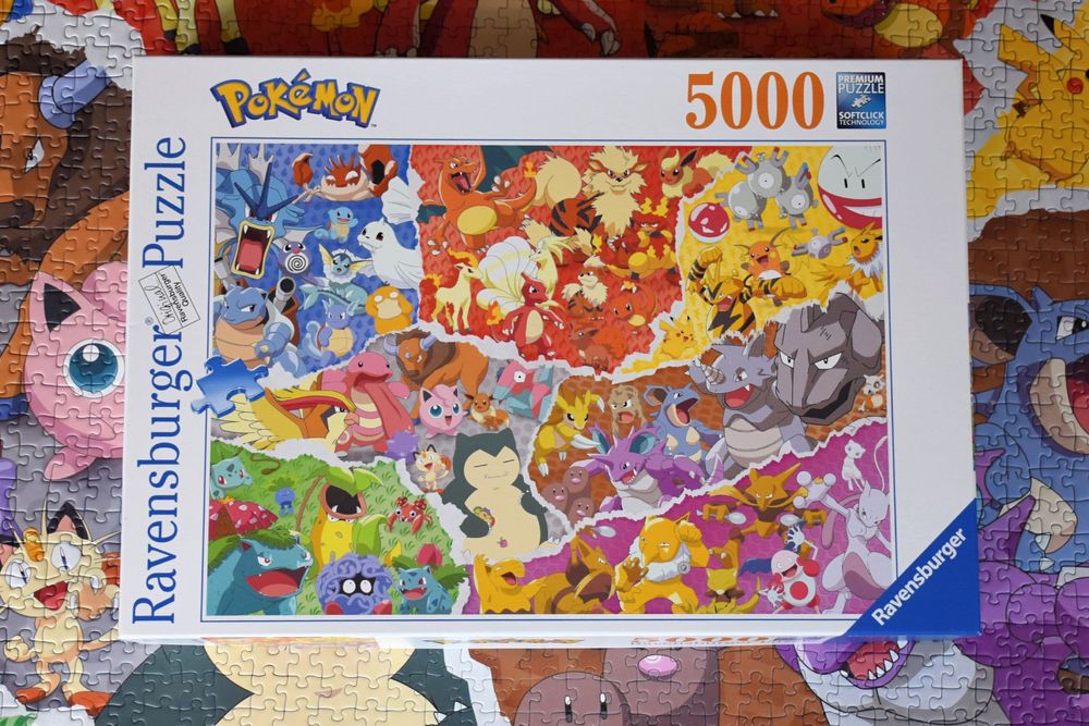 Puzzle 5000 Teile – Pokémon Allstars (Gebraucht) in Zuchwil für CHF 32 ...