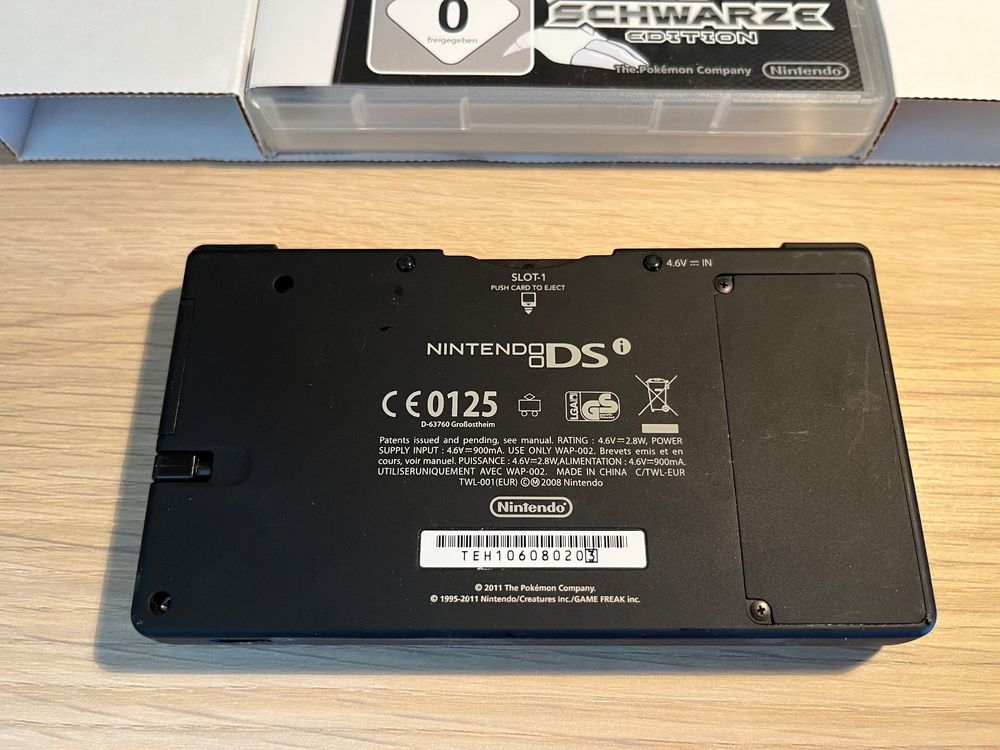 Nintendo DS DSI Pokemon Schwarz Special Edition OVP CIB RARE (Gebraucht) in St. Gallen für CHF ...