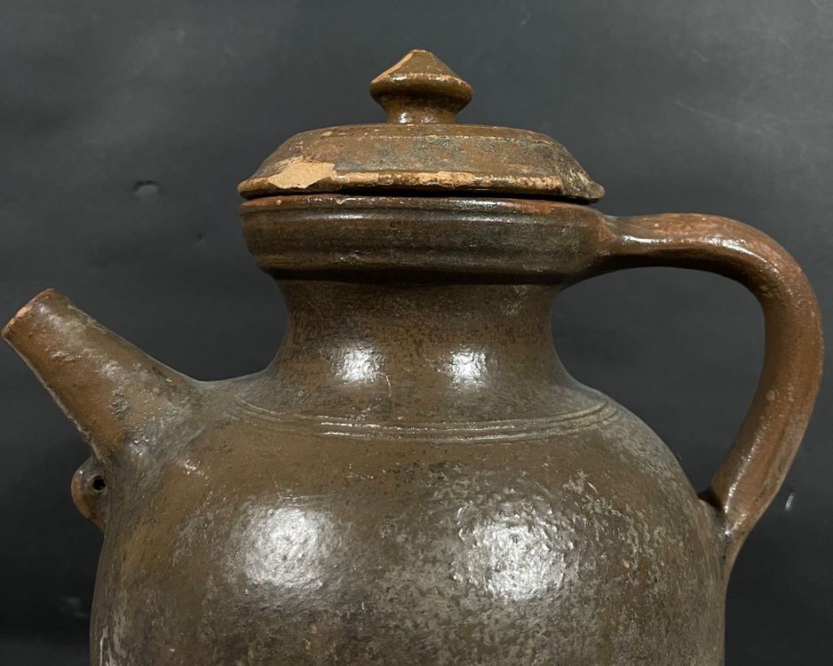 Antike Grosse Keramik Krug mit deckel (Gebraucht) in Root für CHF 5 – mit Lieferung auf Ricardo ...