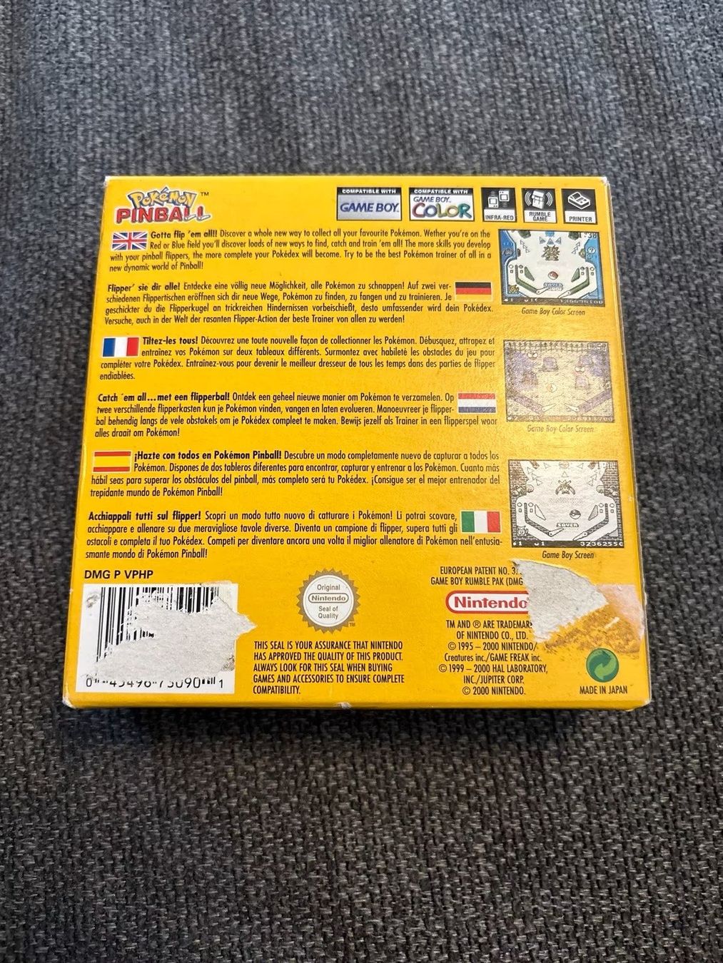Pokémon Pokemon Pinball Gameboy Ink Wireless Adapter Ab 1.- (Gebraucht ...