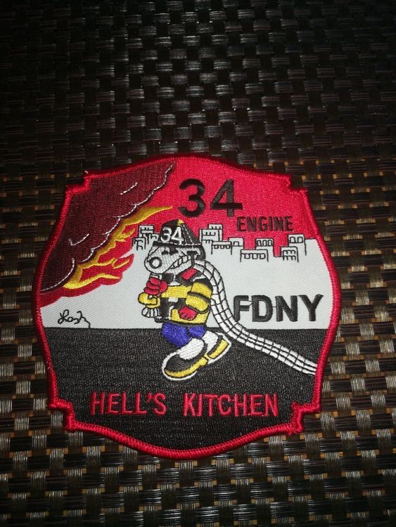 FDNY PATCH - ENGINE 34 - HELL'S KITCHEN | Kaufen auf Ricardo
