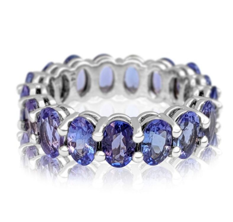 6.37ct Tansanit Alliance Ring 14k Weissgold (Neu und originalverpackt) in Regensdorf für CHF ...