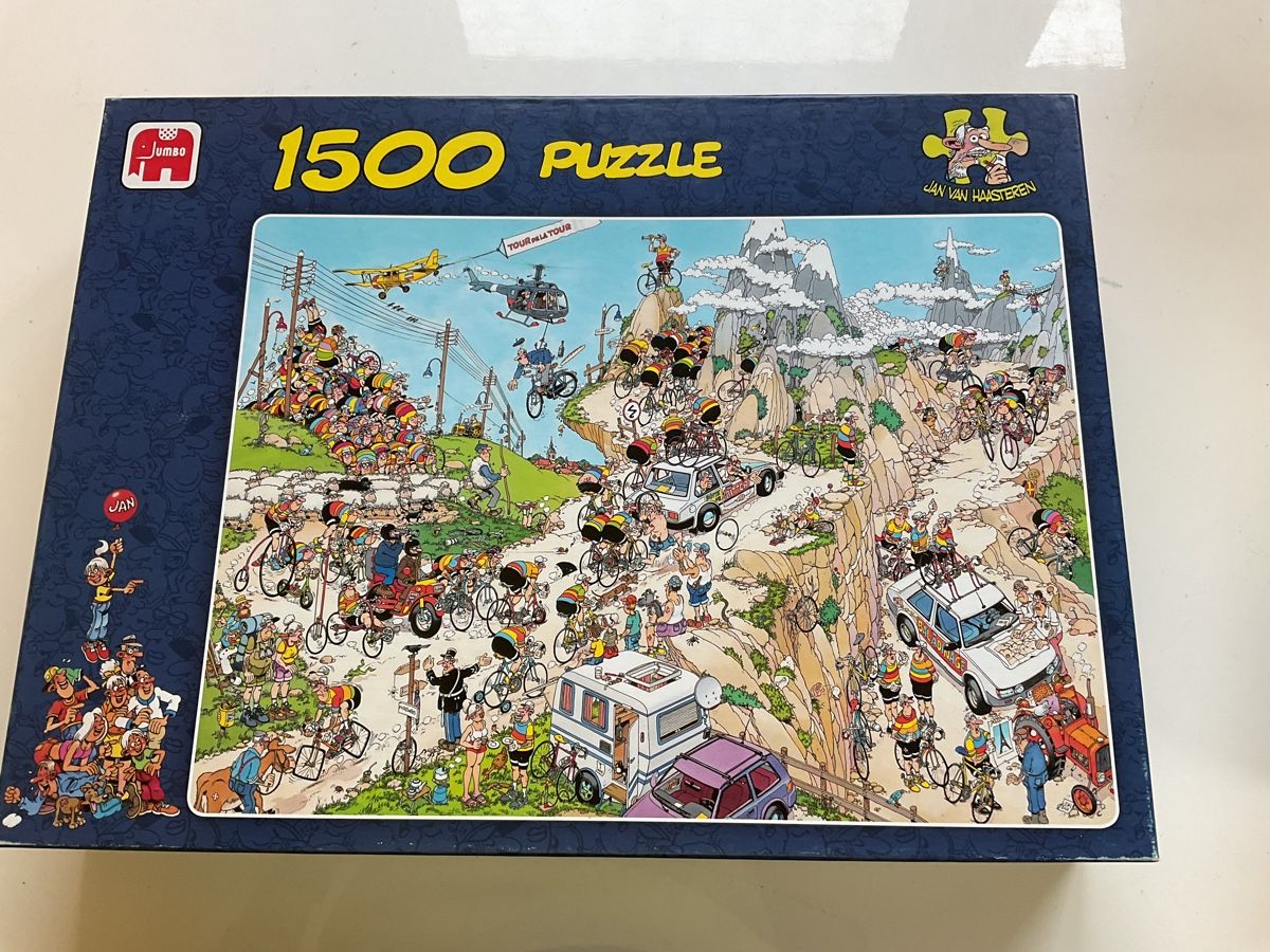 Jumbo Puzzle, 1500 Teile, Jan van Haasteren, Tour de France (Gebraucht ...