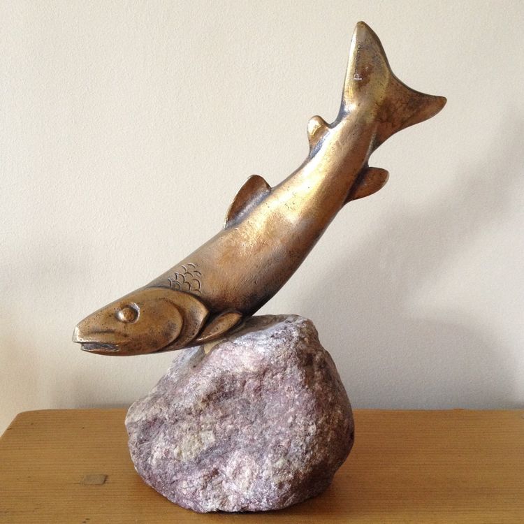 Poisson en bronze signé Reussner (D'occasion) à Vuiteboeuf pour CHF 175 ...