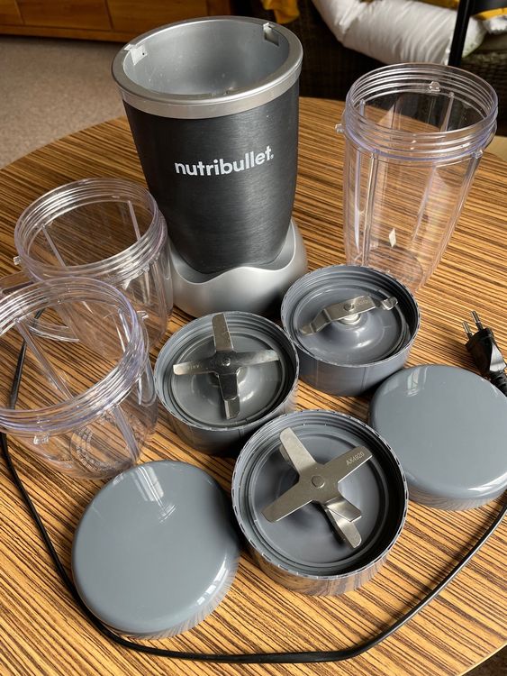 NUTRIBULLET NB-101B 600W mit viel Zubehör in top Zustand (Gebraucht) in Unterseen für CHF 38 ...