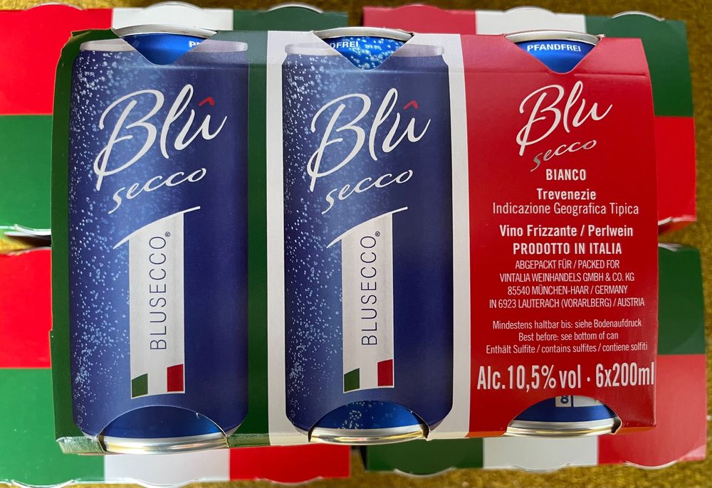 Blu Secco Trevenezie Frizzante 48 Dosen | Kaufen auf Ricardo
