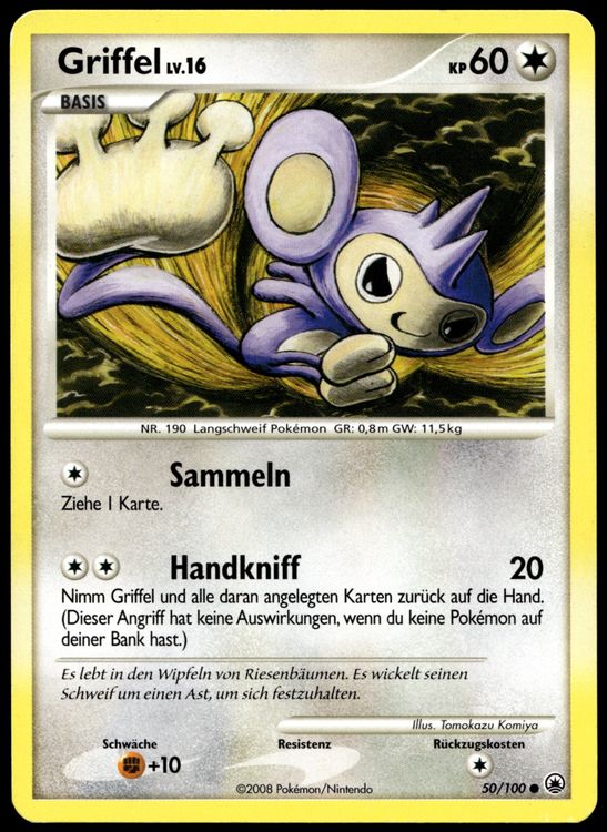 Griffel 50/100 Pokémon Majestic Dawn | Kaufen auf Ricardo
