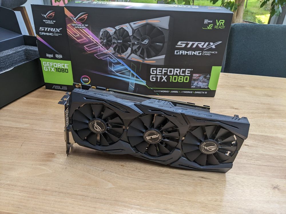 ASUS GeForce GTX 1080 STRIX A8G-GAMING | Kaufen auf Ricardo