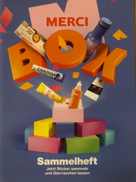 20 x Merci Box Sticker Migros ab 1 Franken Startgebot (Neu (gemäss ...