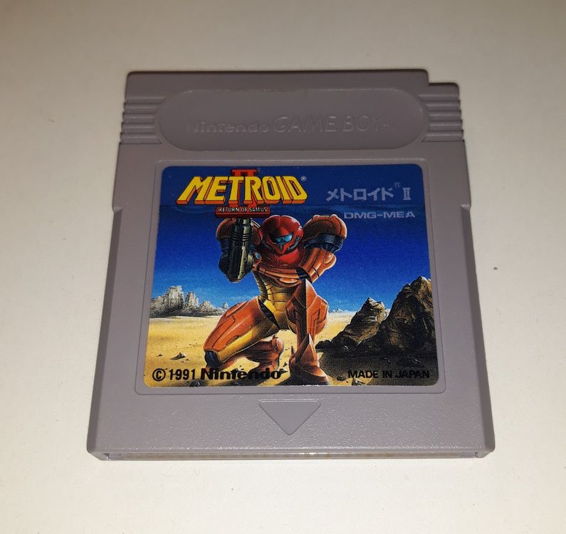 Metroid II / Metroid 2: Return Of Samus ☠️ Game Boy GB JPN (Gebraucht ...