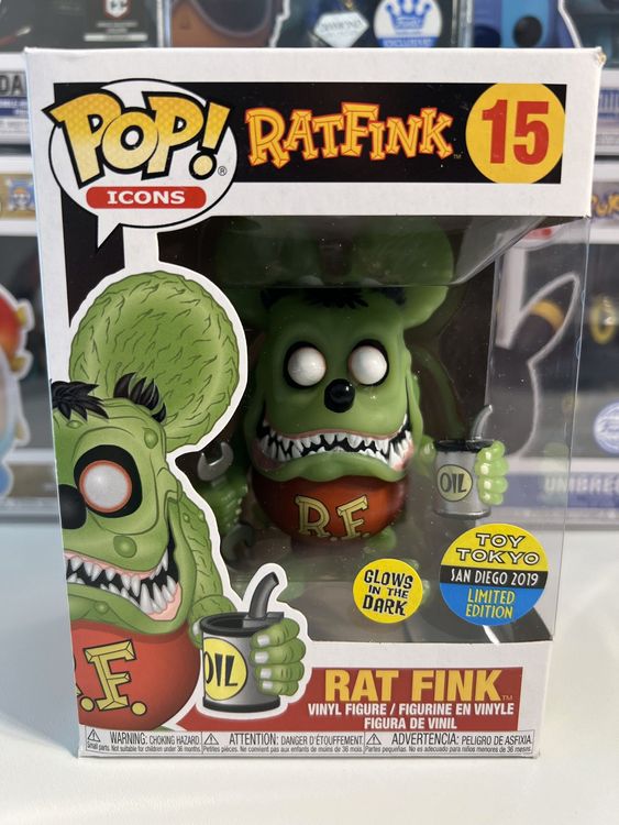 Funko POP! Icons Rat Fink Edition Limitée Toy Tokyo | Kaufen auf Ricardo