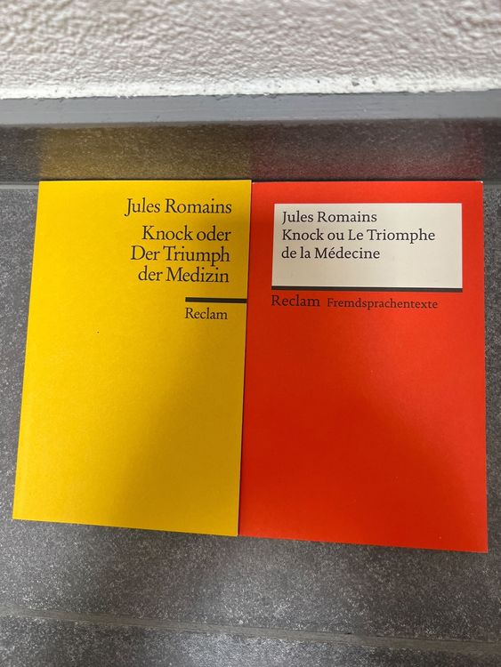 Jules Romains, Knock ou Le Triomphe de la Medecine, Reclam (Neu (gemäss Beschreibung)) in ...