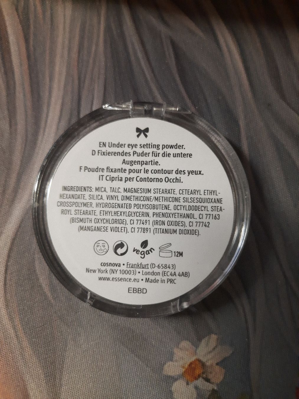 Essence Under Eye Setting Powder,Neu,ungeöffnet,Vegan🌱🤩 (Neu und ...