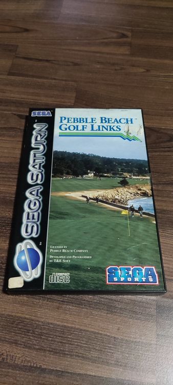 Pebble Beach Golf Links - SEGA Saturn - PAL - Komplett (Gebraucht) in ...
